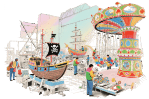 How to Build an Amusement Park - Hooplo Rides